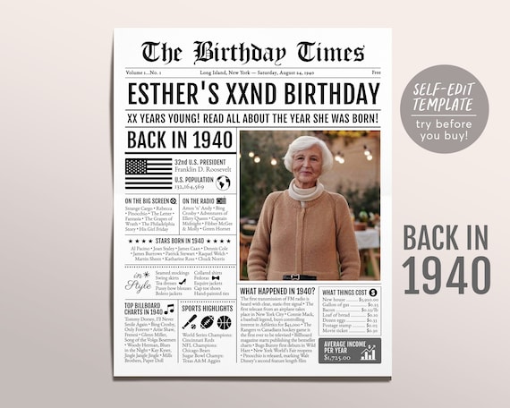 1940 Newsprint Pattern How An Issue Of The New York Times Was Printed