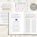 Graduation Program Editable Template for Preschool, Pre-k Ceremony ...