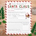 Letter to Santa Editable Template, Christmas Holidays Wish List for ...