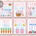 Easter Bunny Spring Signs BUNDLE for Wedding Baby Shower Birthday ...