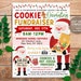 Christmas Cookie Decorating Flyer Editable Template, Holiday Cookie ...