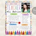 Meet the Teacher Editable Template, Back to School Welcome Letter ...