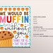 Muffin Appreciation Sign Printable, Muffin Without You Appreciation ...