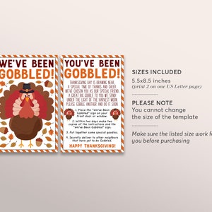 We've Been Gobbled Game Editable Template, You've Been Gobbled ...