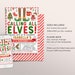 Elf Christmas Birthday Party Invitation Editable Template, Calling All ...