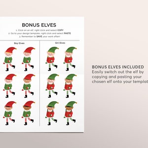 Hello Letter From Elves Editable Template, Christmas We're Back Elves ...