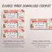 Christmas Fun Day Ticket Editable Template, Surprise Day of Fun With ...