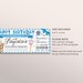 Staycation Voucher Editable Template, Birthday Party Surprise Weekend ...