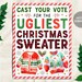 Christmas Ugly Sweater Party Decorations BUNDLE, Ugly Sweater Contest ...