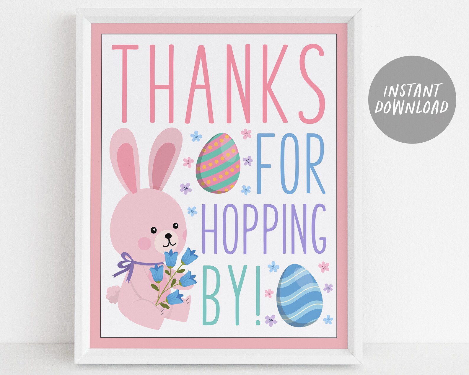 Easter Bunny Spring Signs BUNDLE for Wedding Baby Shower - Etsy