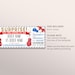 Boxing Ticket Gift Editable Template, Surprise Boxing Match Fight ...