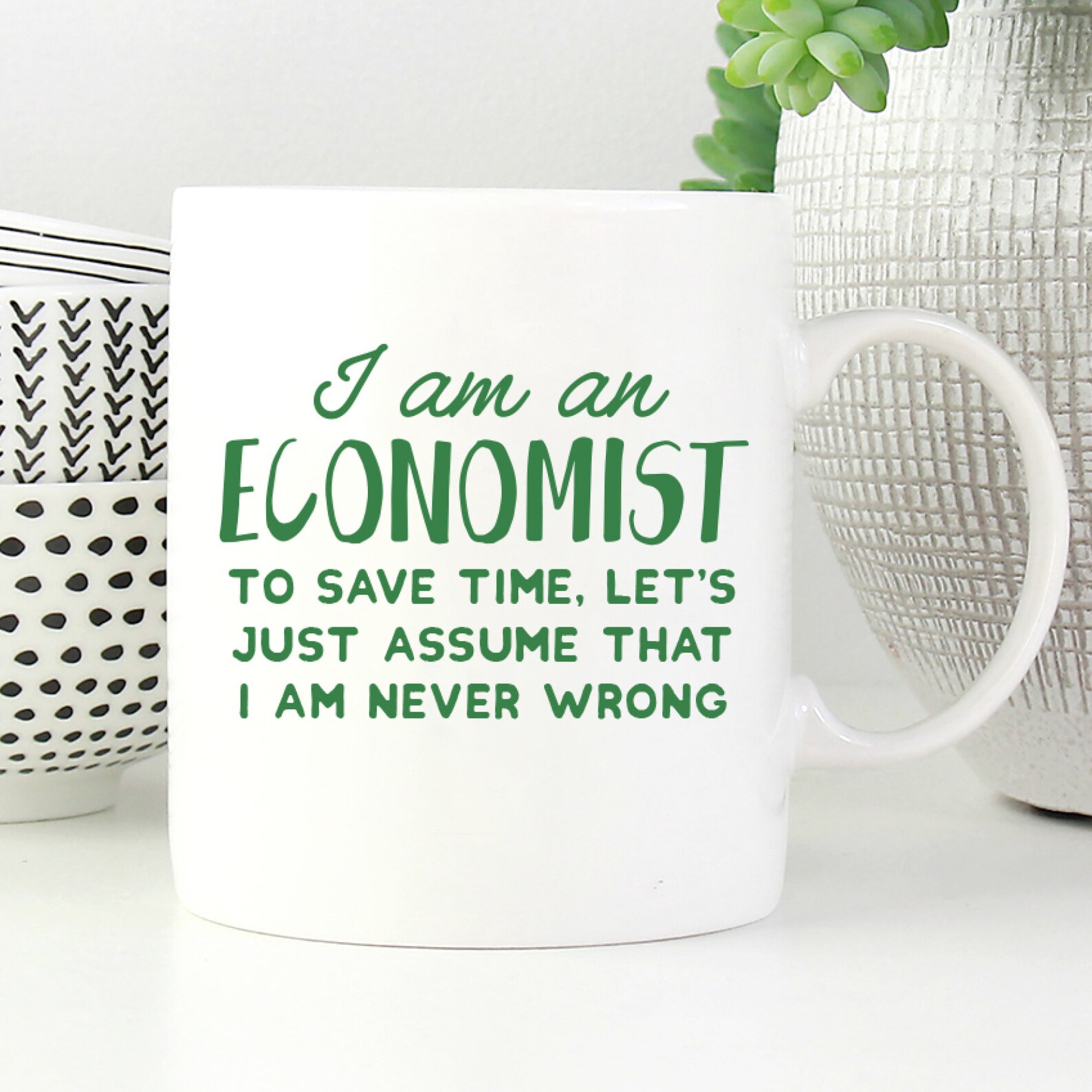 Gift for Economist Funny Economist Mug Economics Mug | Etsy