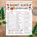 Secret Elves BUNDLE Kit Printable Editable Template Secret - Etsy