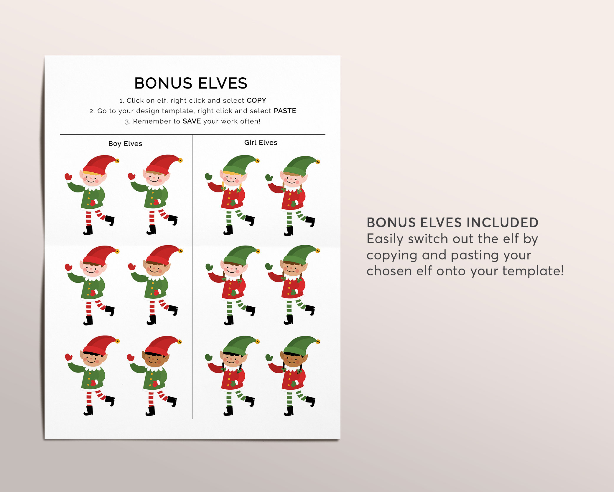 Elf Adoption Certificate Editable Template, Adopt Your Elf Elves Letter ...