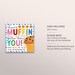 Muffin Gift Tag Editable Template, There's Muffin Better Than You Favor ...