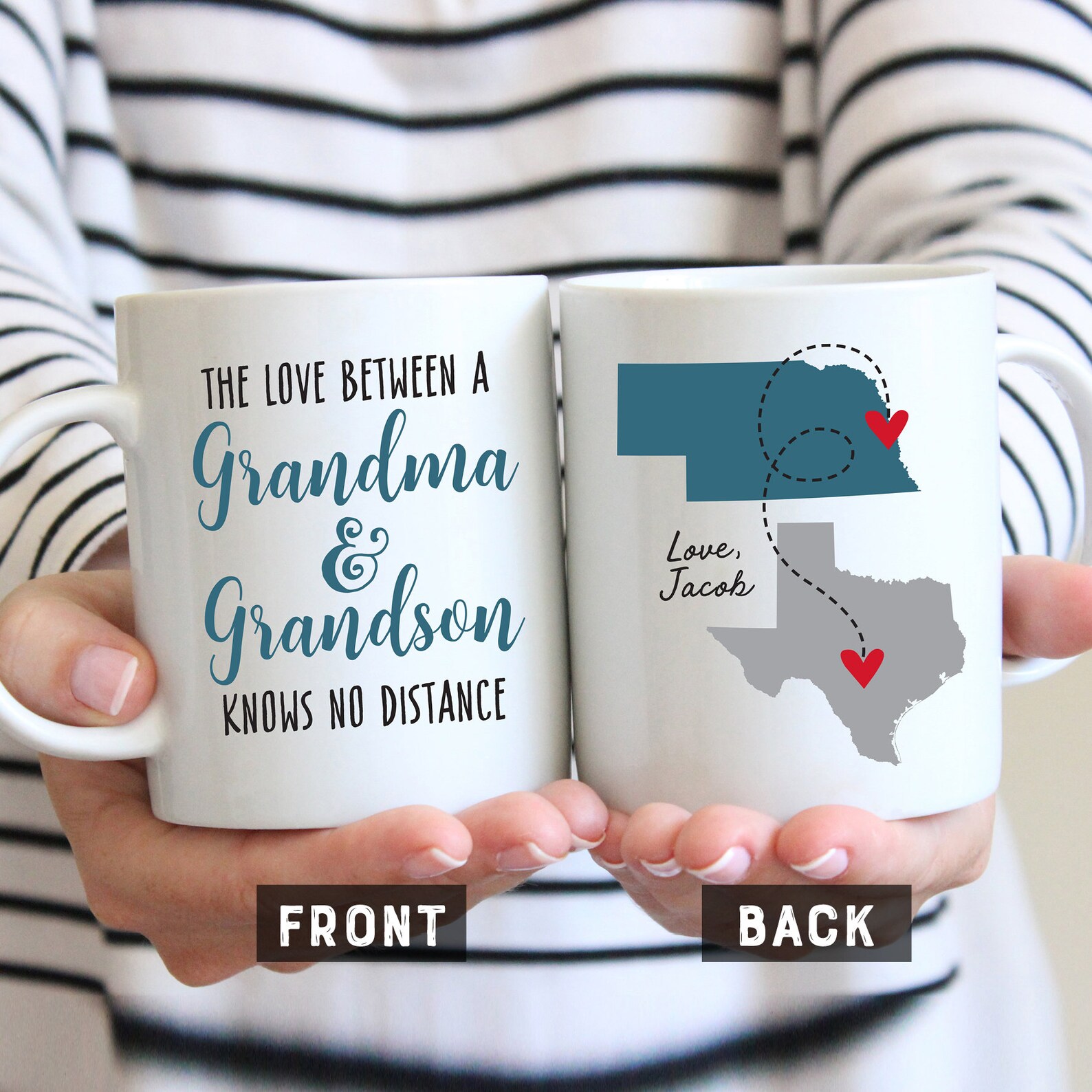 Mug From Grandson Gift From Grandson Grandson Gift Grandson - Etsy