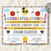 Kindergarten Graduation Ceremony BUNDLE Editable Template, Future is so ...