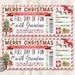 Christmas Fun Day Ticket Editable Template, Surprise Day of Fun With ...