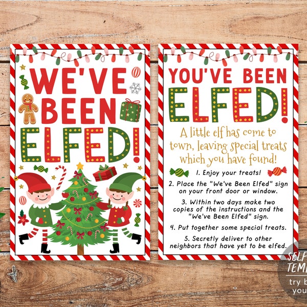 Youve Been Elfed - Etsy