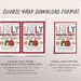 Ugly Christmas Sweater Party Invitation Editable Template, Holiday ...