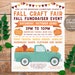 Fall Festival Harvest Flyer Editable Template, Fall Craft Fair Market ...