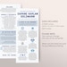 Editable Jewish Bar or Bat Mitzvah Program Infographic Template, Unique ...