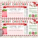 Christmas Shopping Spree Gift Certificate Editable Template, Surprise ...