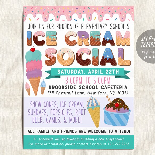 Ice Cream Social - Etsy