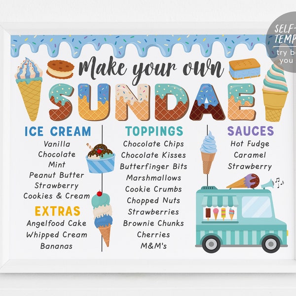 Sundae Party - Etsy