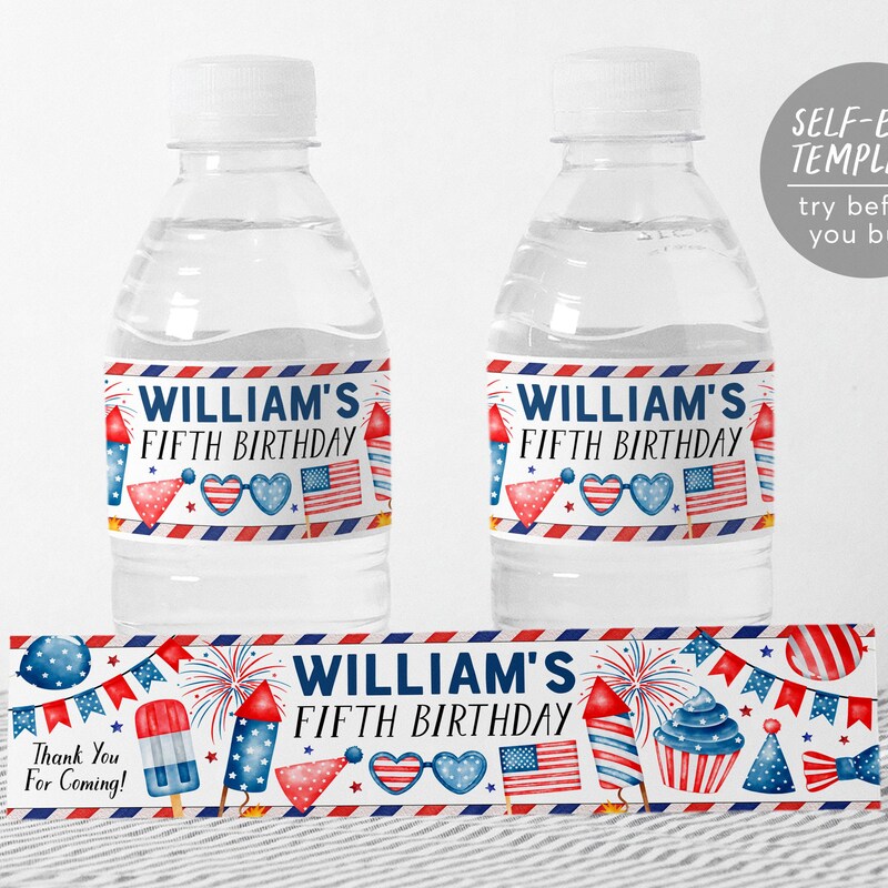 Firecracker Label - Etsy