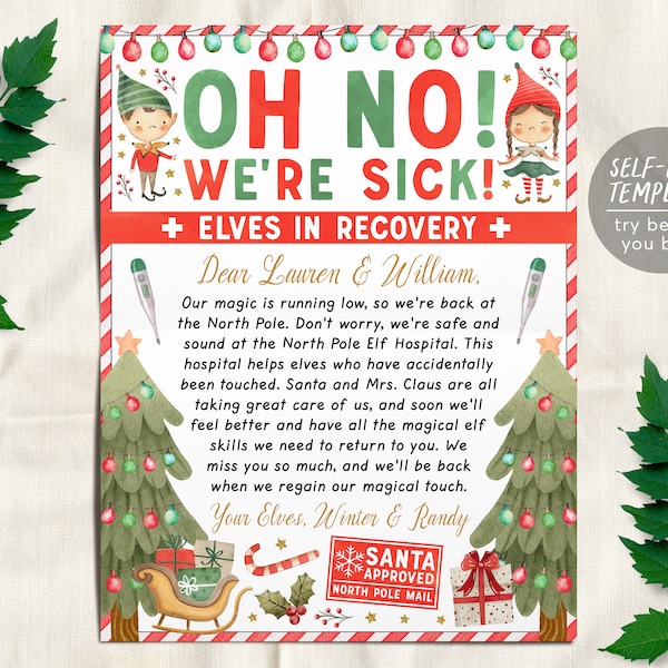 Elf Lost Magic Letter - Etsy