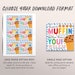Muffin Gift Tag Editable Template, There's Muffin Better Than You Favor ...