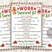 Work Survival Kit Tag Editable Template, Holiday Christmas Survival Kit ...