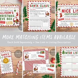 Letter to Santa Editable Template, Christmas Holidays Wish List for ...