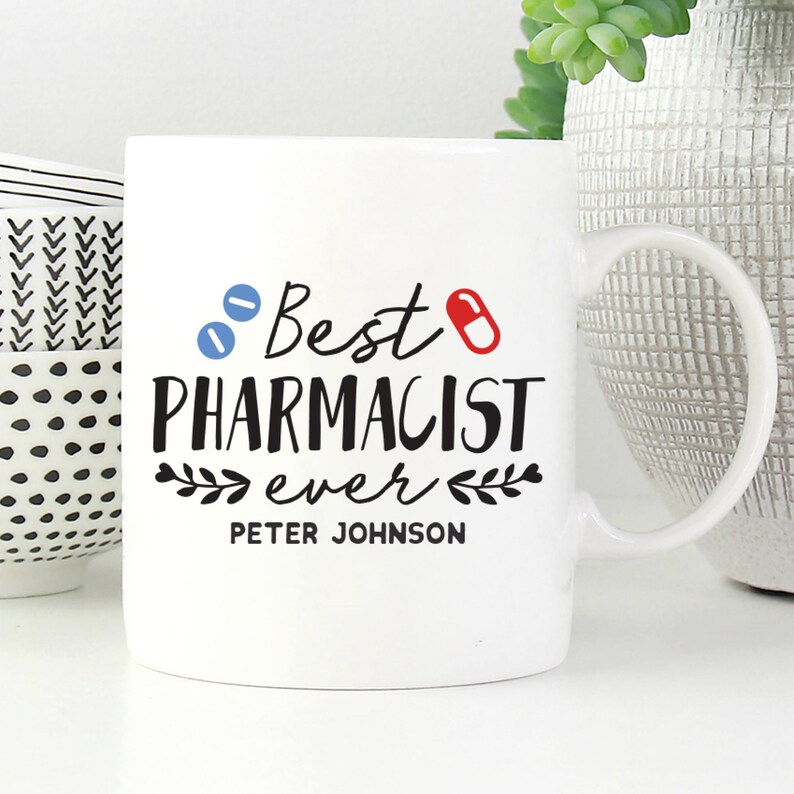 Best Pharmacist Ever Mug Pharmacist Gift Funny Pharmacist | Etsy