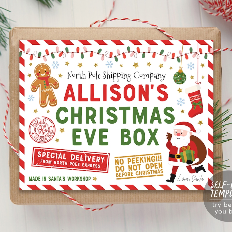 Christmas Eve Box - Etsy