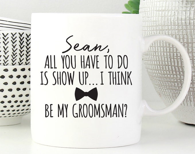 Best Friend Bridesmaid Proposal Mug Best Friend Bridesmaid - Etsy