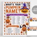 What's Your Pumpkin Name Game, Pumpkin Carving Party Activity With Name ...
