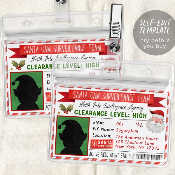 Elf Surveillance - Etsy