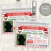 Elf ID Card Editable Template, Lost Elf License, Santa Cam Security ...