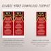 Red Carpet Dinner Menu Editable Template, Hollywood VIP Pass Sweet ...