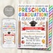 Preschool Graduation Ceremony BUNDLE Editable Template, Pre-k ...