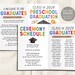Preschool Graduation Program Editable Template, Pre-k Ceremony Program ...