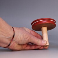Large Hand Crafted Wooden Darning Mushroom, Ideal for Easy Tabletop ...