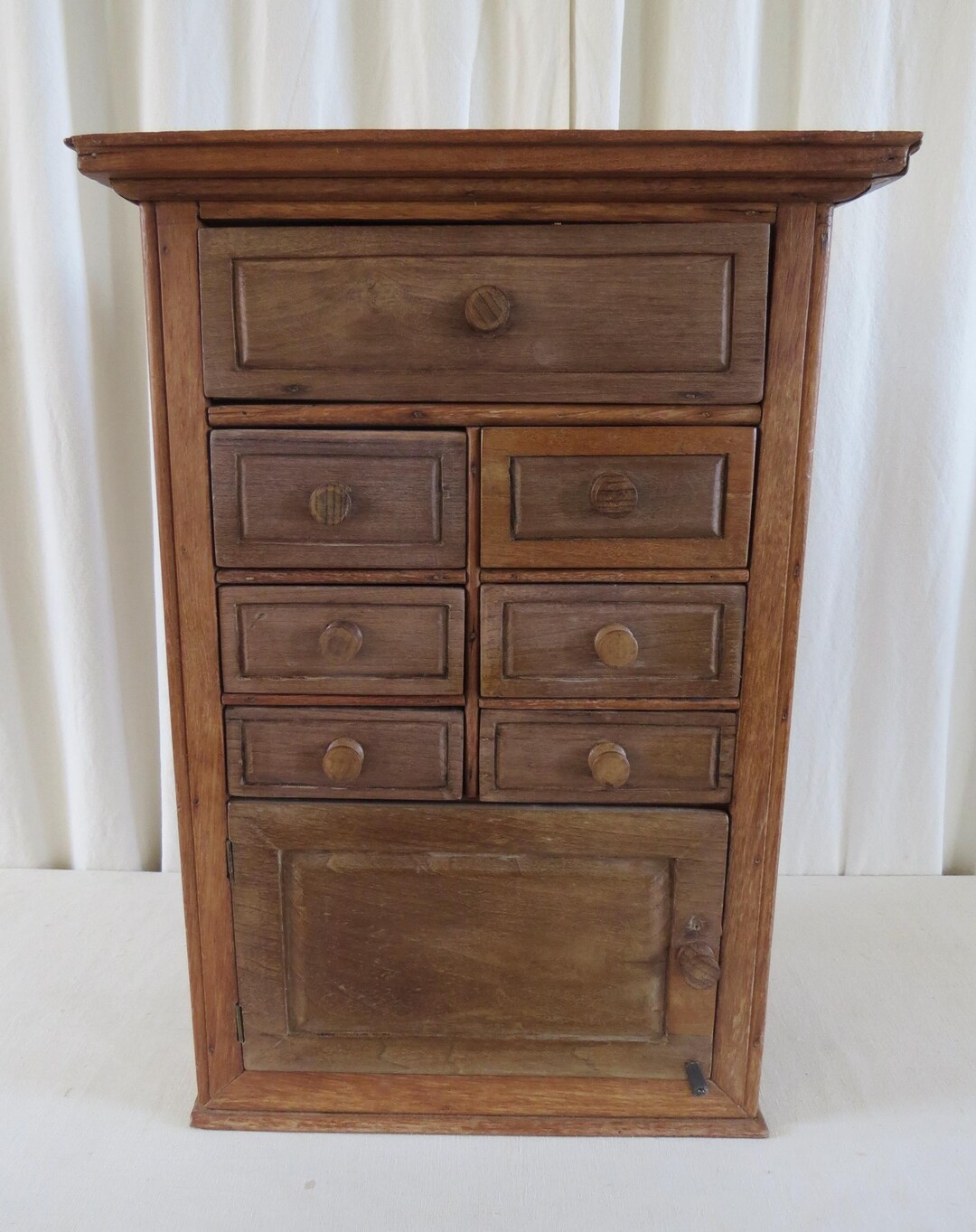 Rustic Vintage Set off Drawers With Cupboard Circa. 1910 - Etsy