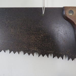 ANTIQUE CROSS CUT Hand Saw. Early 20th Century. - Etsy