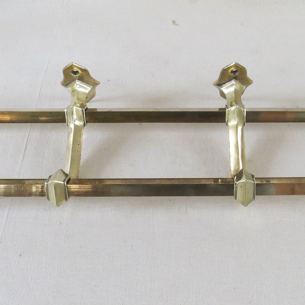 Antique Brass Luggage Rack - Etsy