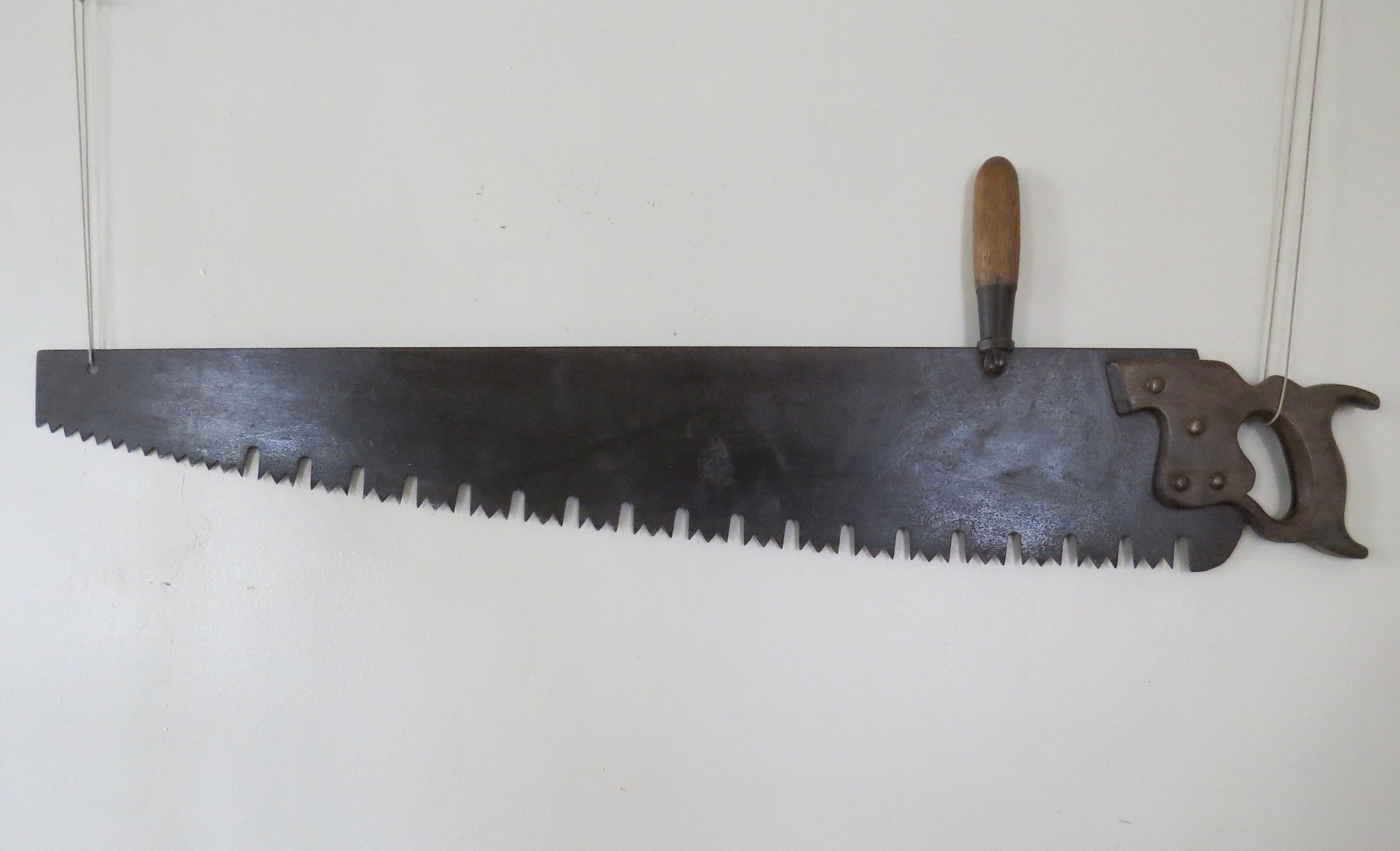 Pair of Antique Tree Saws 19th C. / Wall Art / English Collectors Tools ...