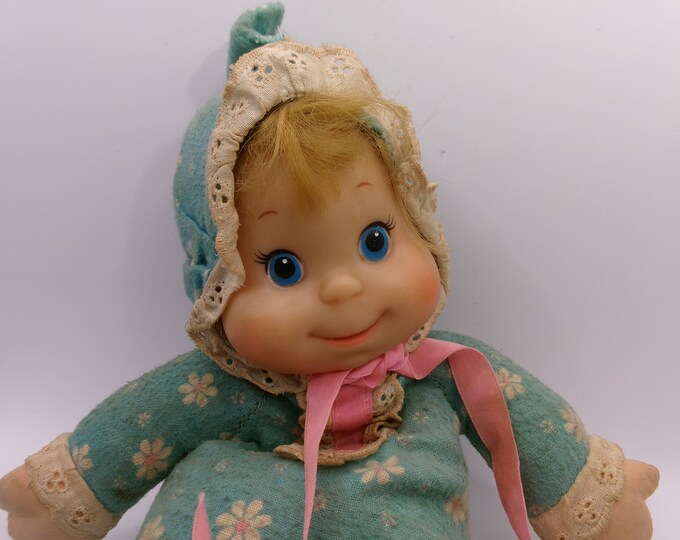 Mattel Baby Beans Doll Pull String Talking Doll in Blue Works - Etsy
