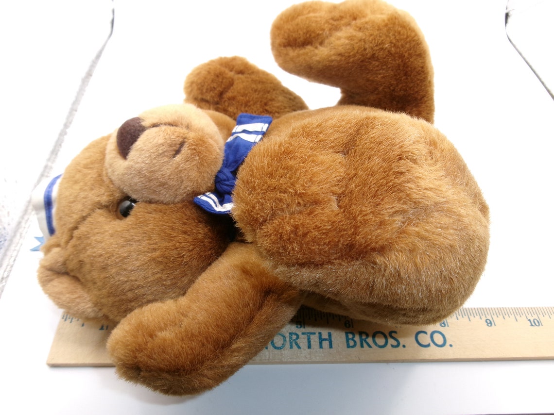 Russ Berrie Cappy Brown Bear Plush Stuffed Animal in Sailor - Etsy